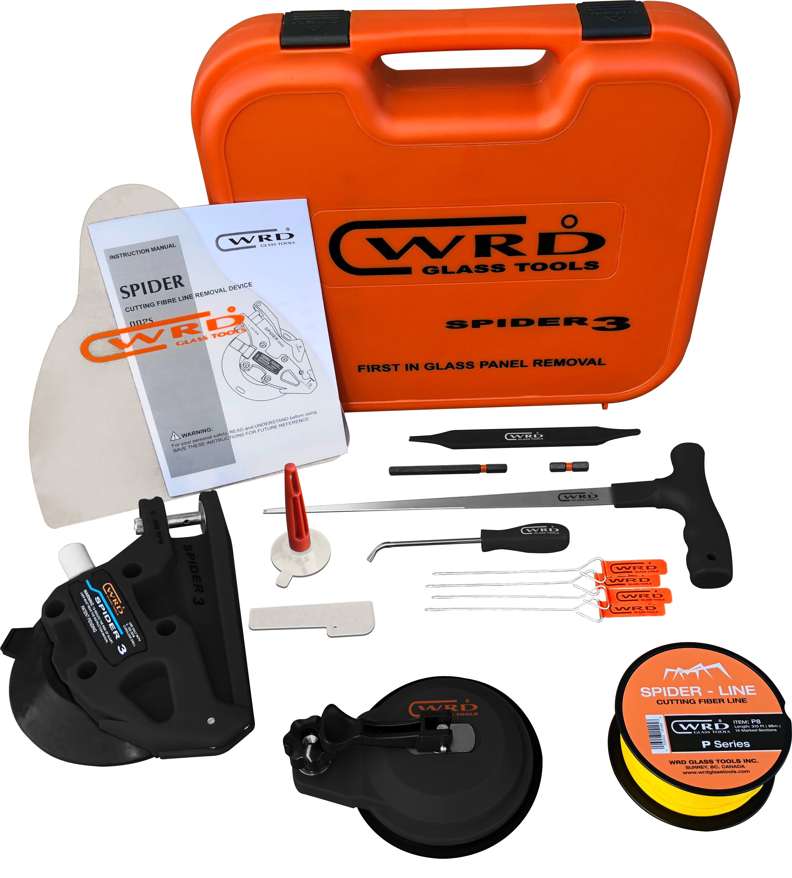 WRD - Spider 3 - Kit 300K - Black Edition – WRD Auto Glass Tools