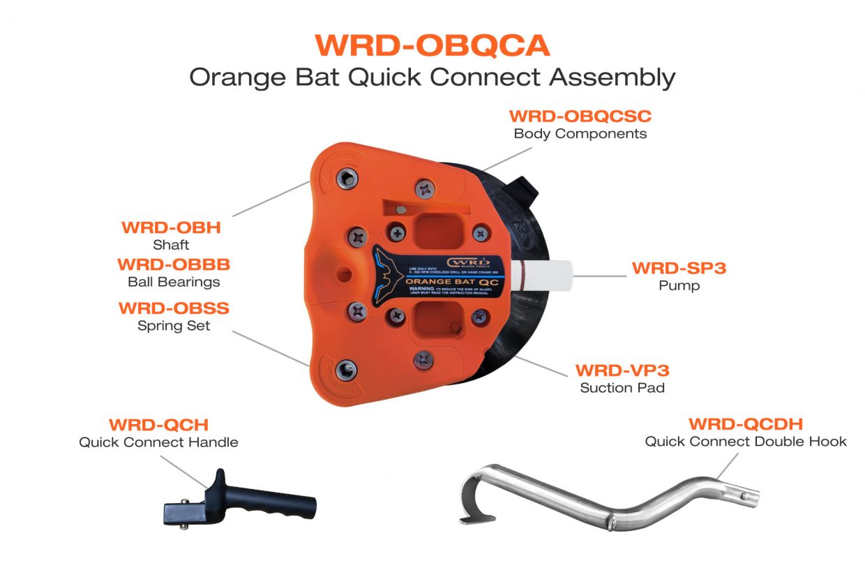 Orange Bat QC Assembly – WRD Auto Glass Tools